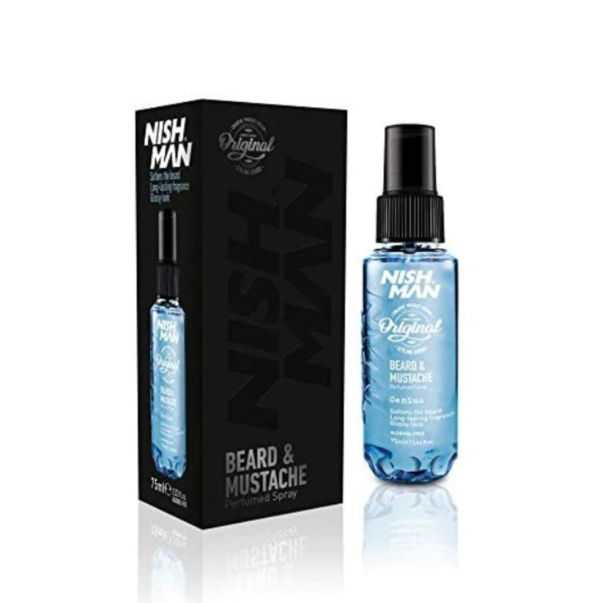 Perfume Barba y Bigote NISH MAN 75ml - Extravagante Barber